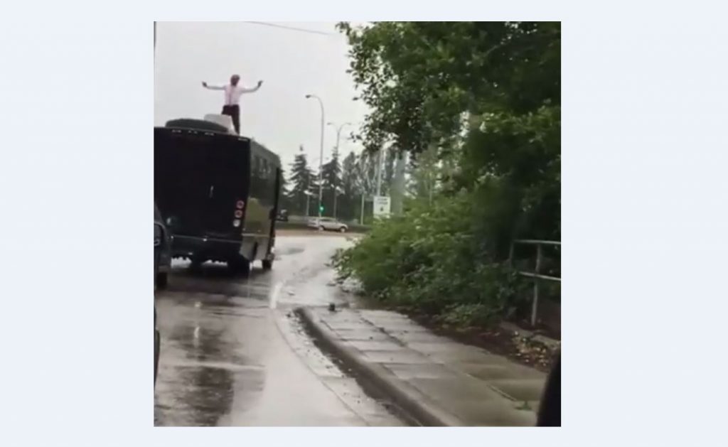 Ministry of Transportation investigating video of man dancing on roof ...