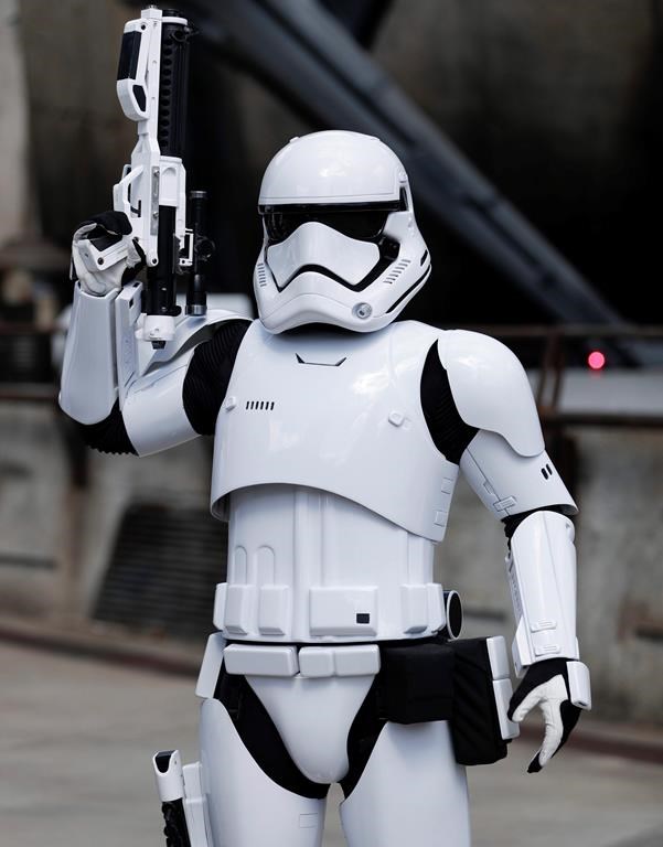 Stormtrooper with a gun: Alberta police take down restaurant worker in ...