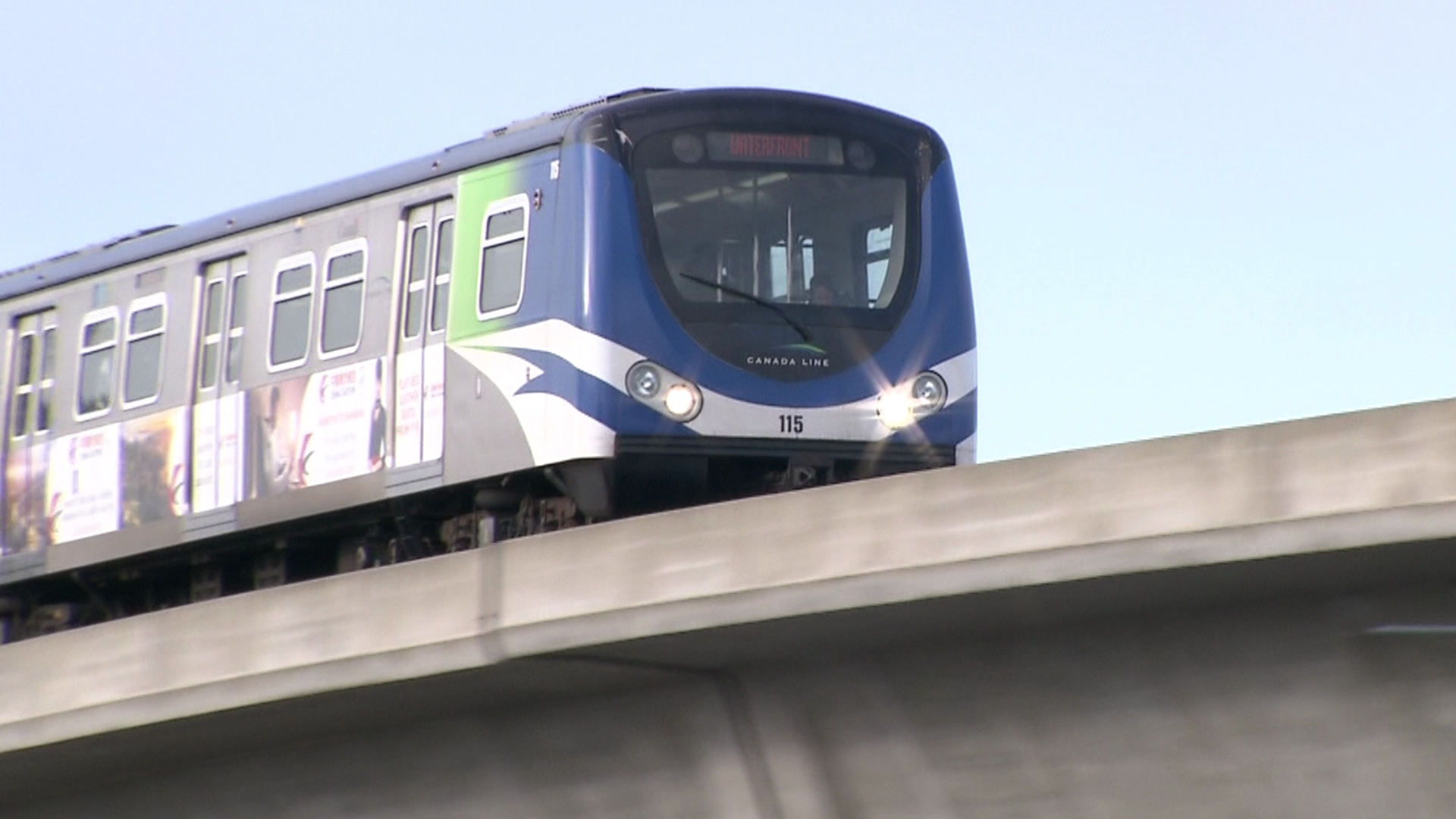 Sparks, smoke as Canada Line train in Richmond disrupted by electrical ...