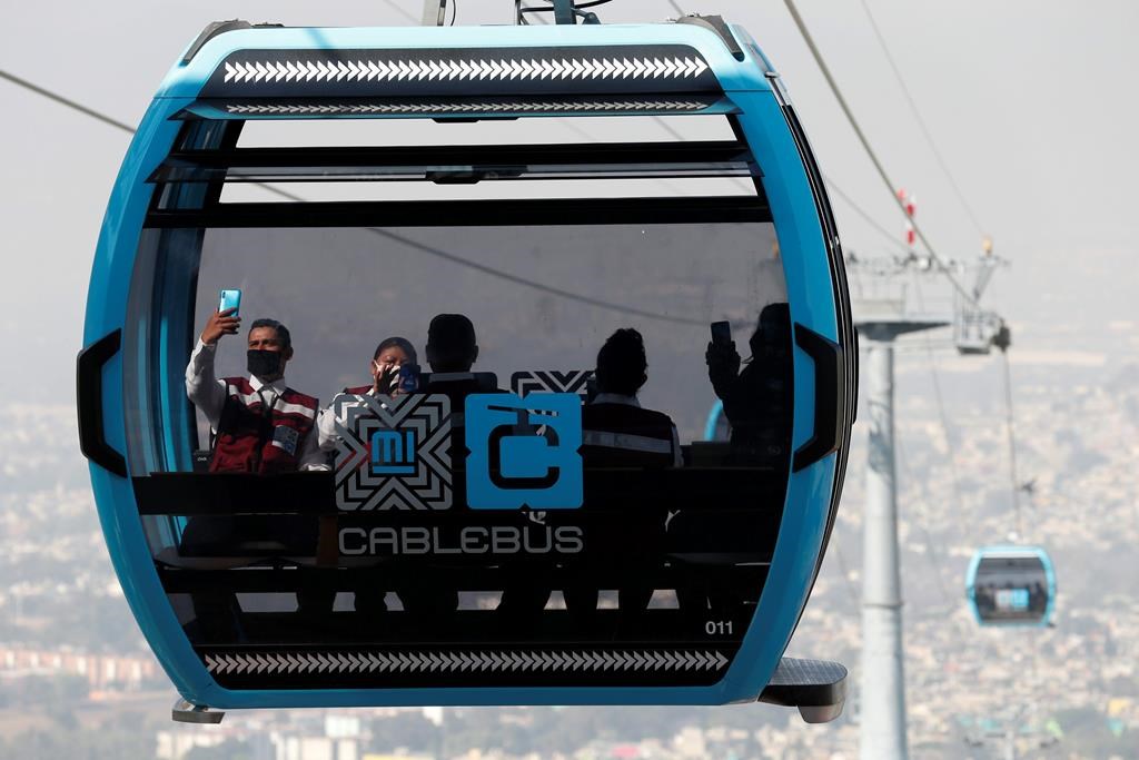Mexico City launches Latin America's latest cable car line