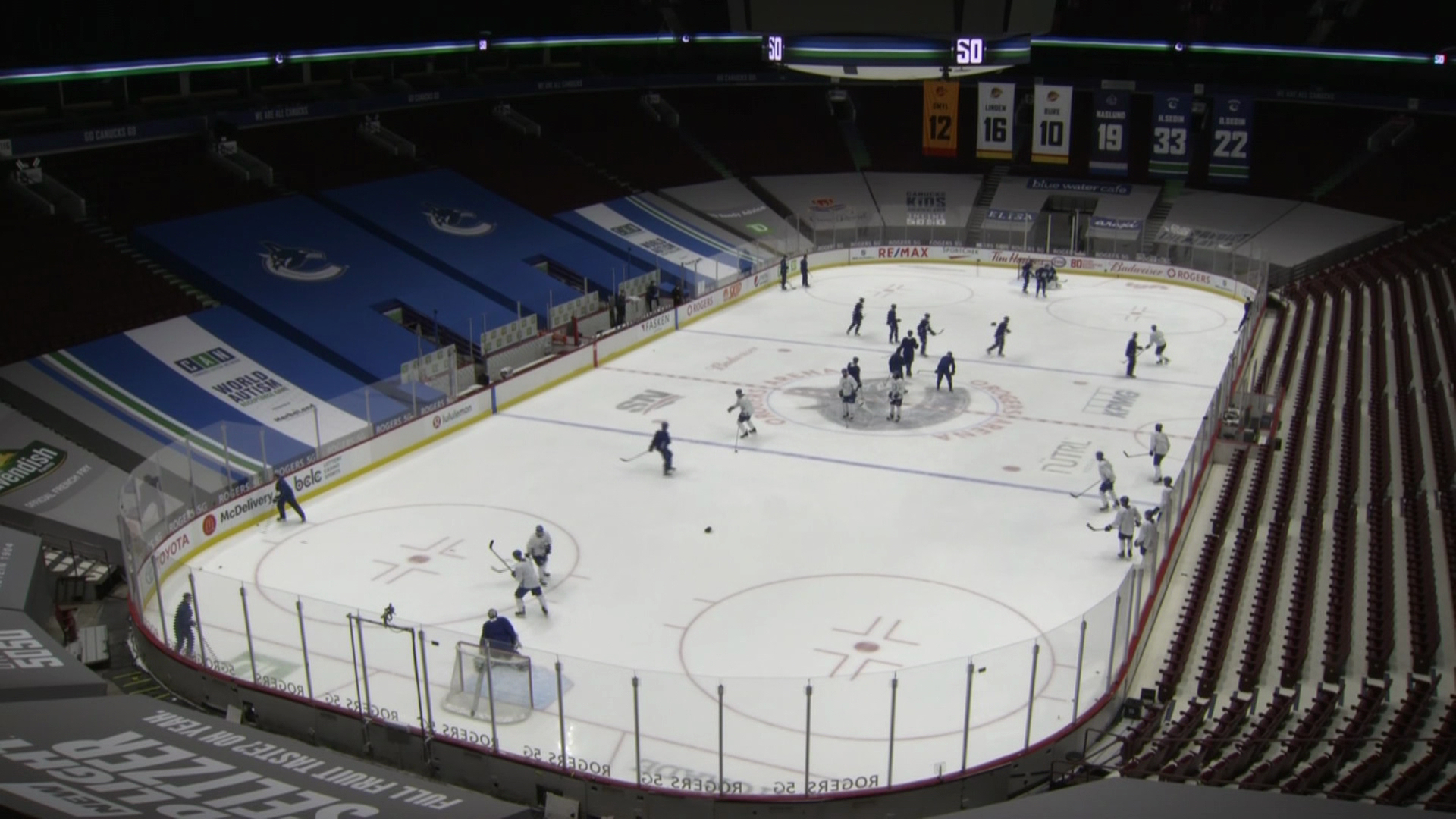 Vancouver Canucks practice up in the air amid additional COVID-19 cases
