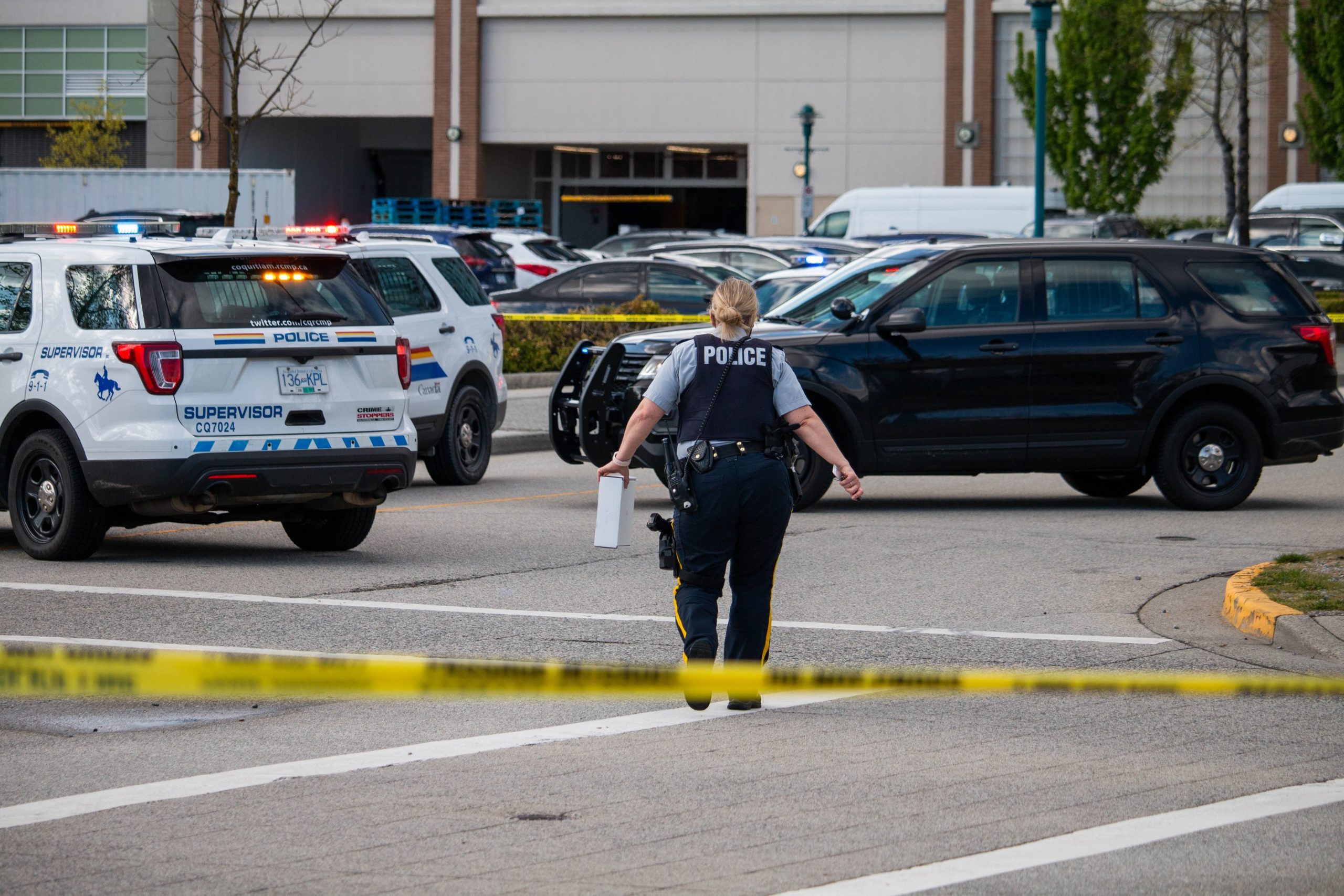 Shots fired, man stabbed at Coquitlam Centre