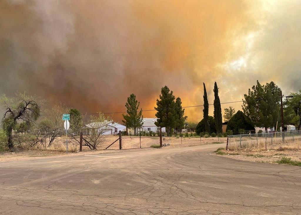Arizona wildfire growth halted; evacuation notice in place | CityNews ...