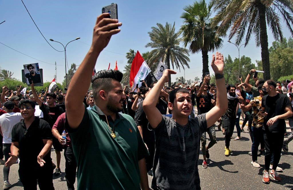 Iraqi protesters take to streets, decry targeted killings | CityNews ...