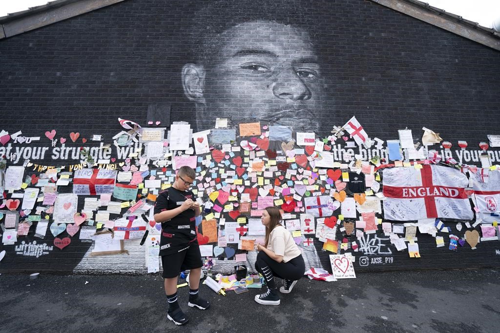 Mural in soccer star's hometown becomes anti-racism symbol | CityNews ...