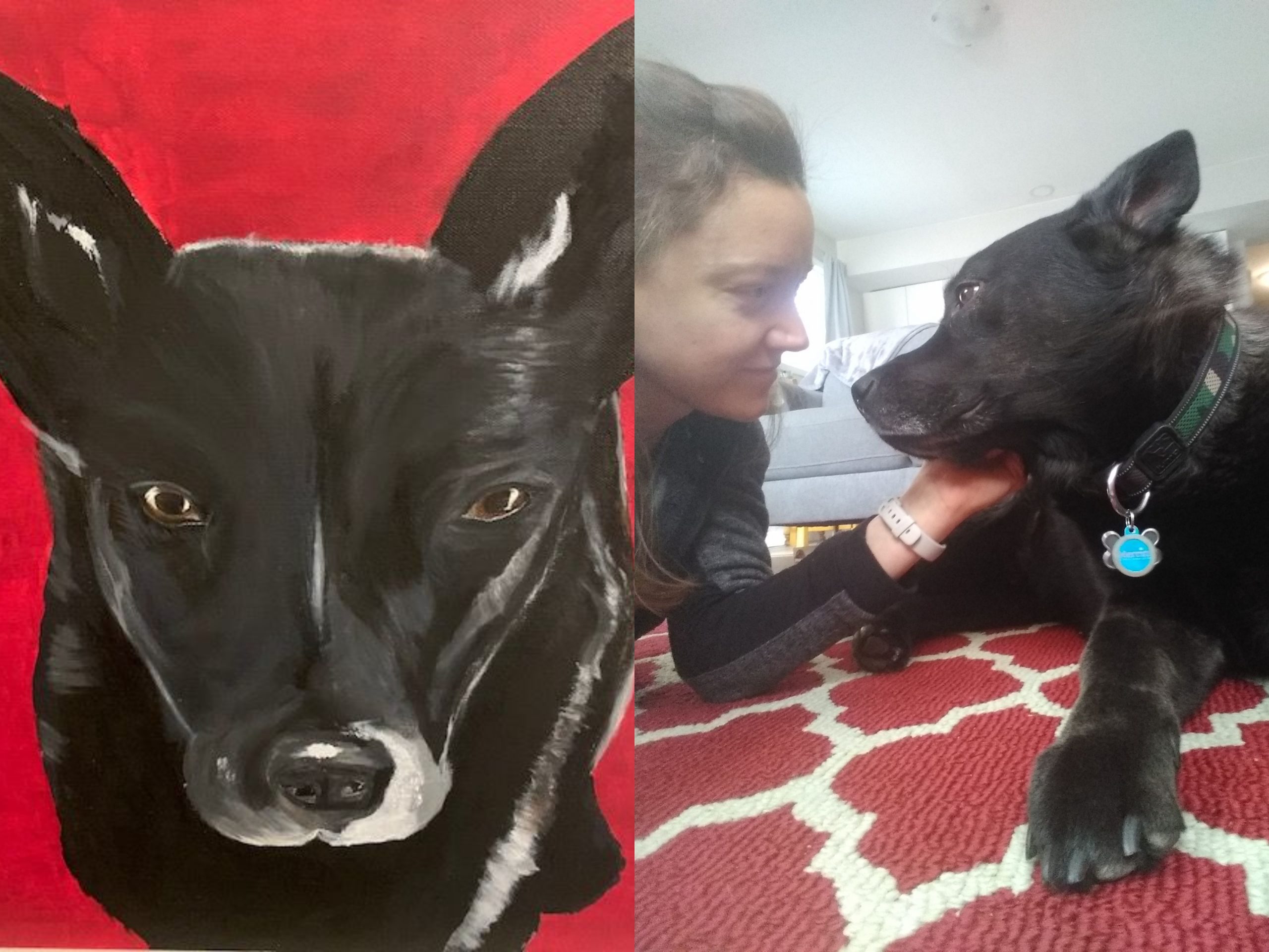 Merritt pets featured in art exhibit for providing 'comfort, peace ...