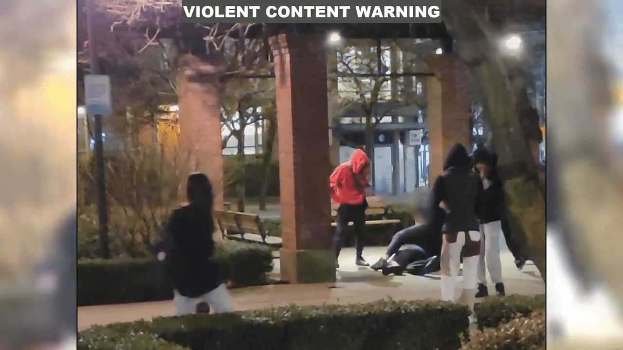 Vancouver Yaletown swarming attack caught on video | CityNews Vancouver