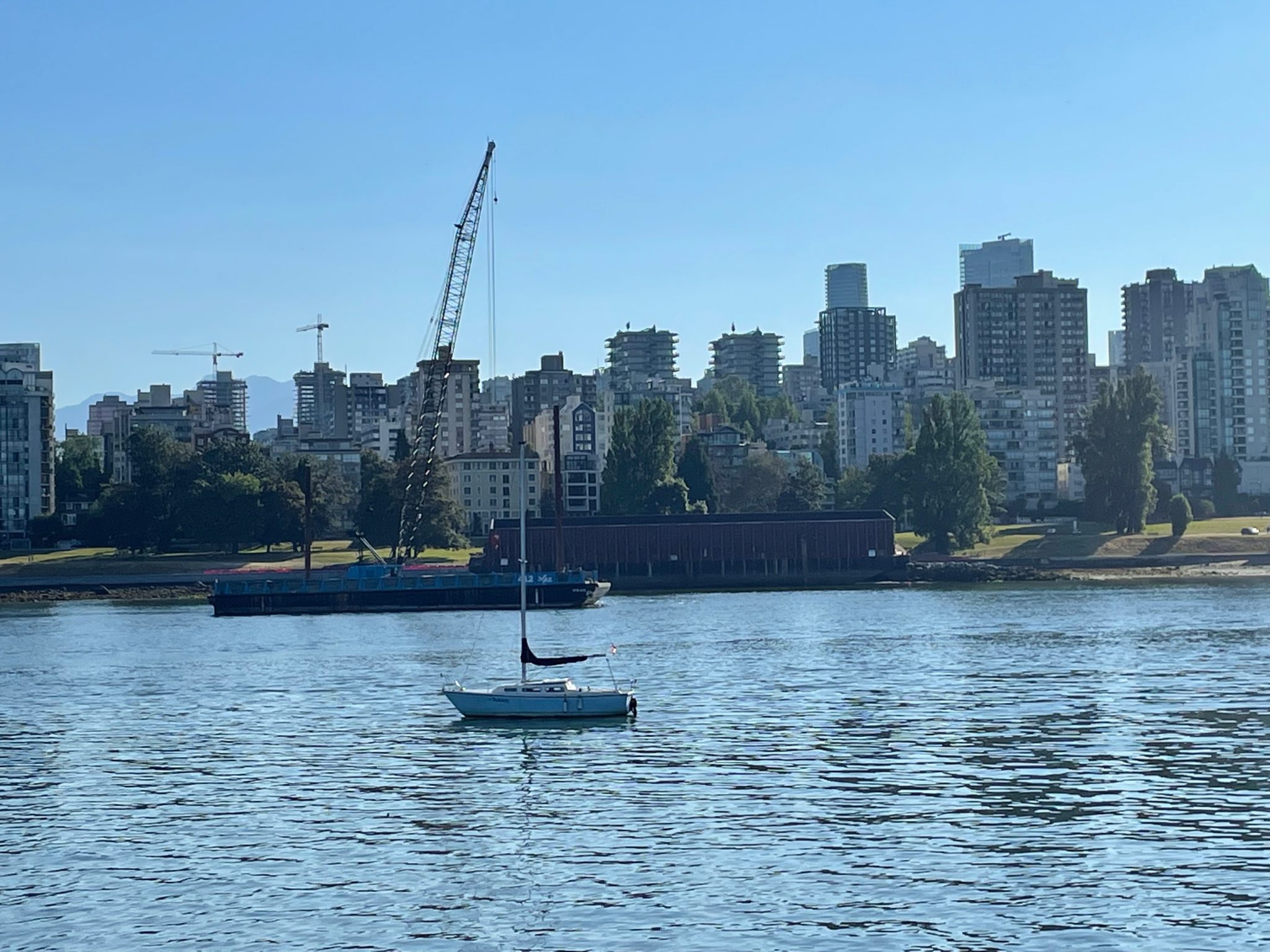 Vancouver seeks $66k for English Bay Barge | CityNews Vancouver