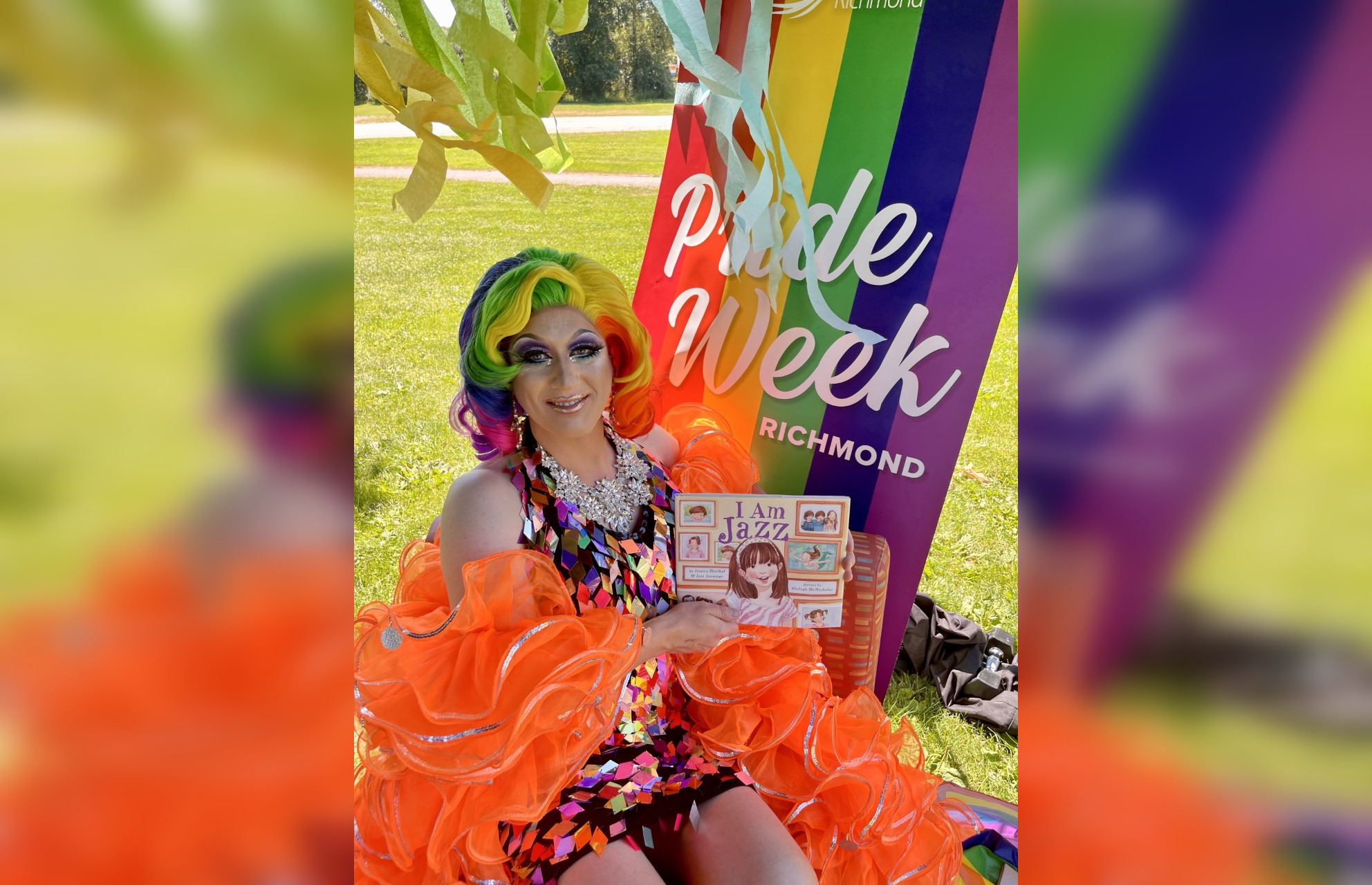 Richmond drag queen interrupted by far-right American politicians