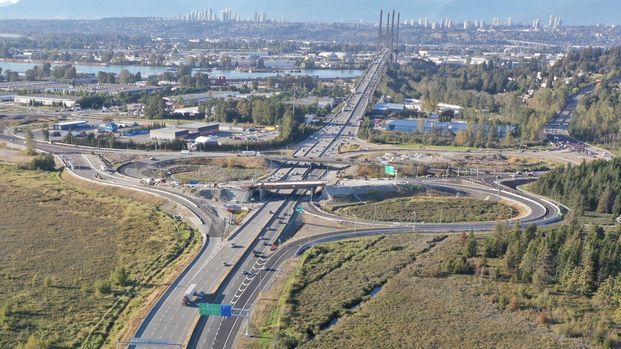 Nordel Way HWY 91 overpass in Delta open | CityNews Vancouver