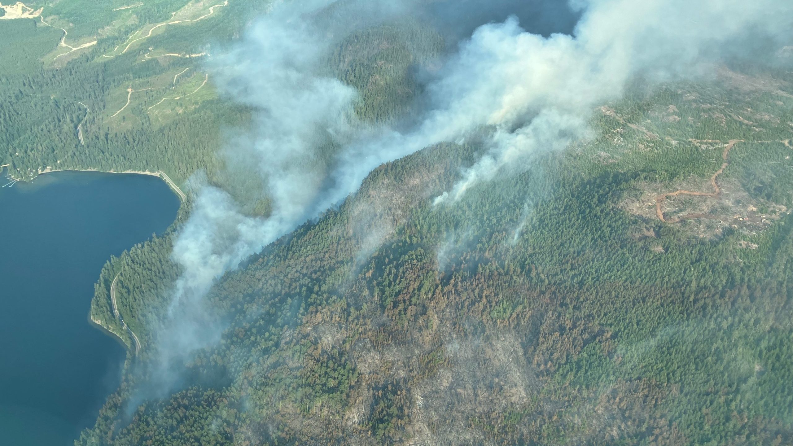 Vancouver Island wildfire: Crews make progress | CityNews Vancouver