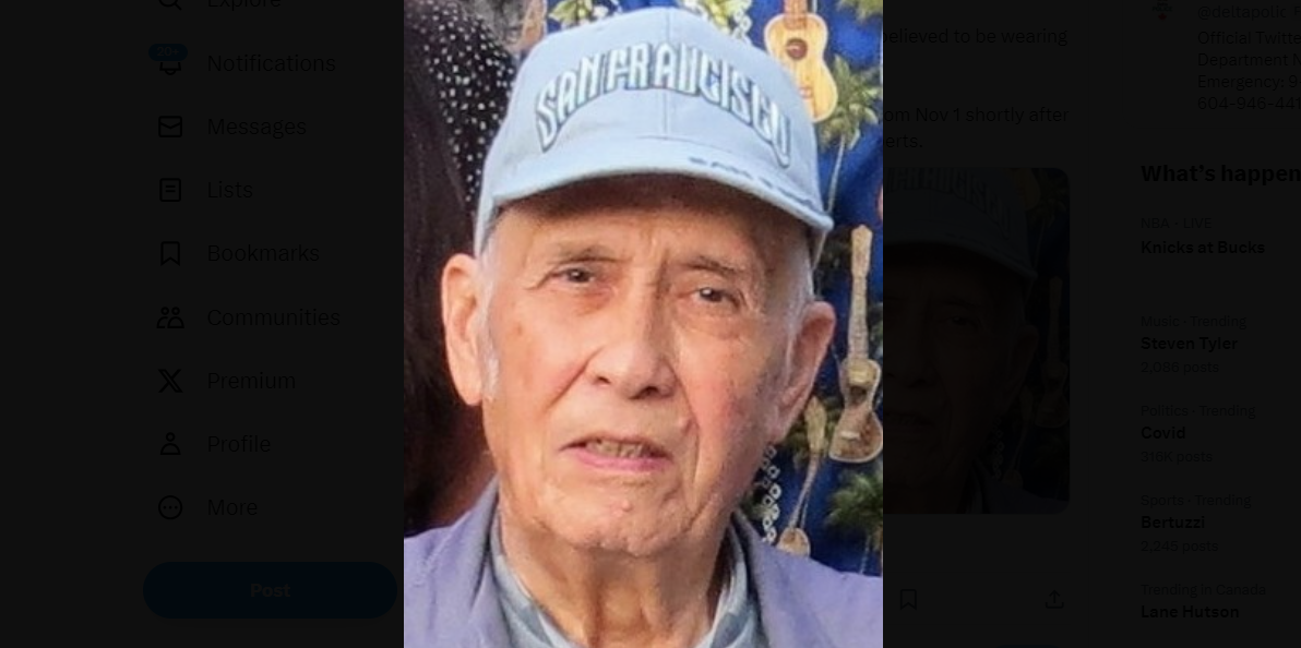 Missing Delta man found dead | CityNews Vancouver