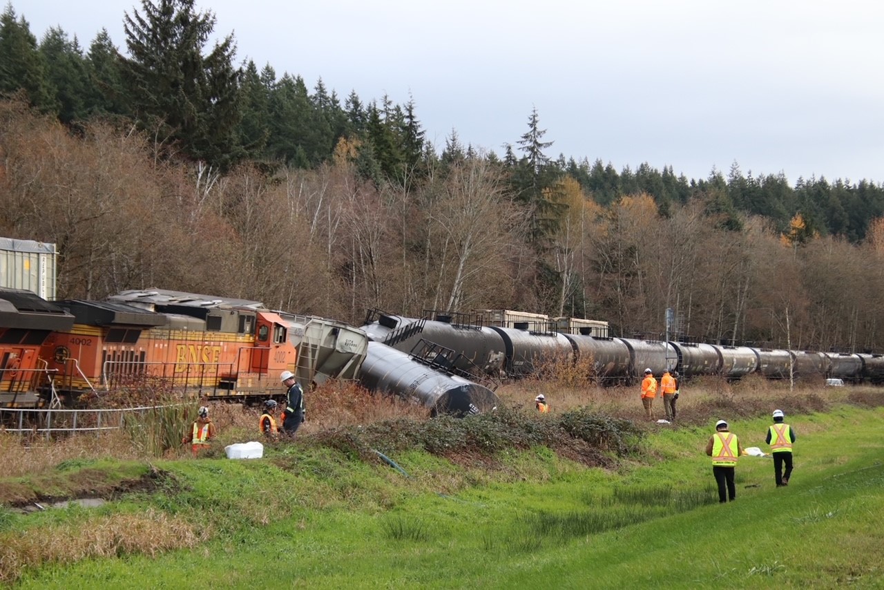 Delta train derailment caused by collision | CityNews Vancouver