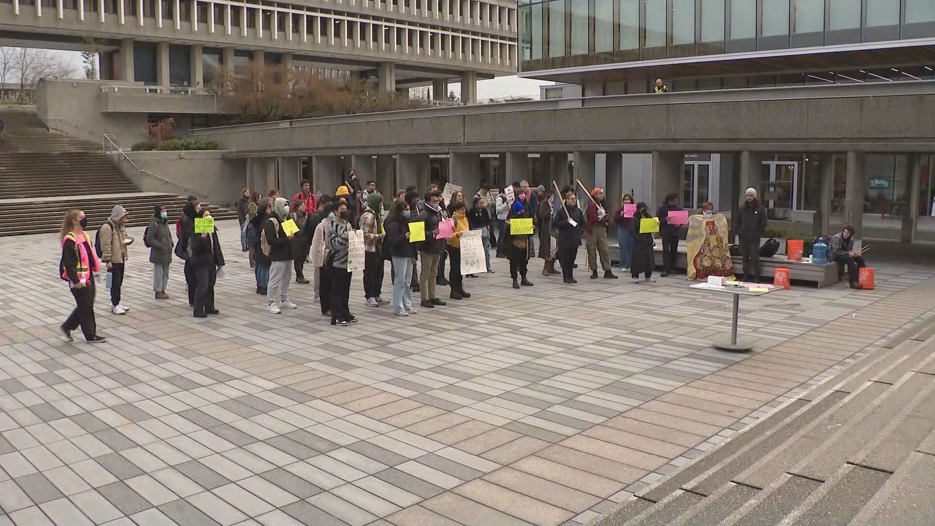 SFU students rally to demand tuition freeze | CityNews Vancouver