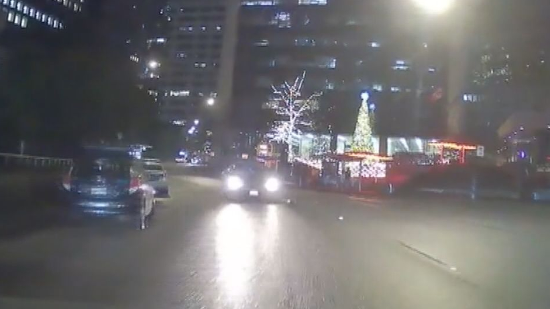VPD cruiser going wrong way almost hits car | CityNews Vancouver