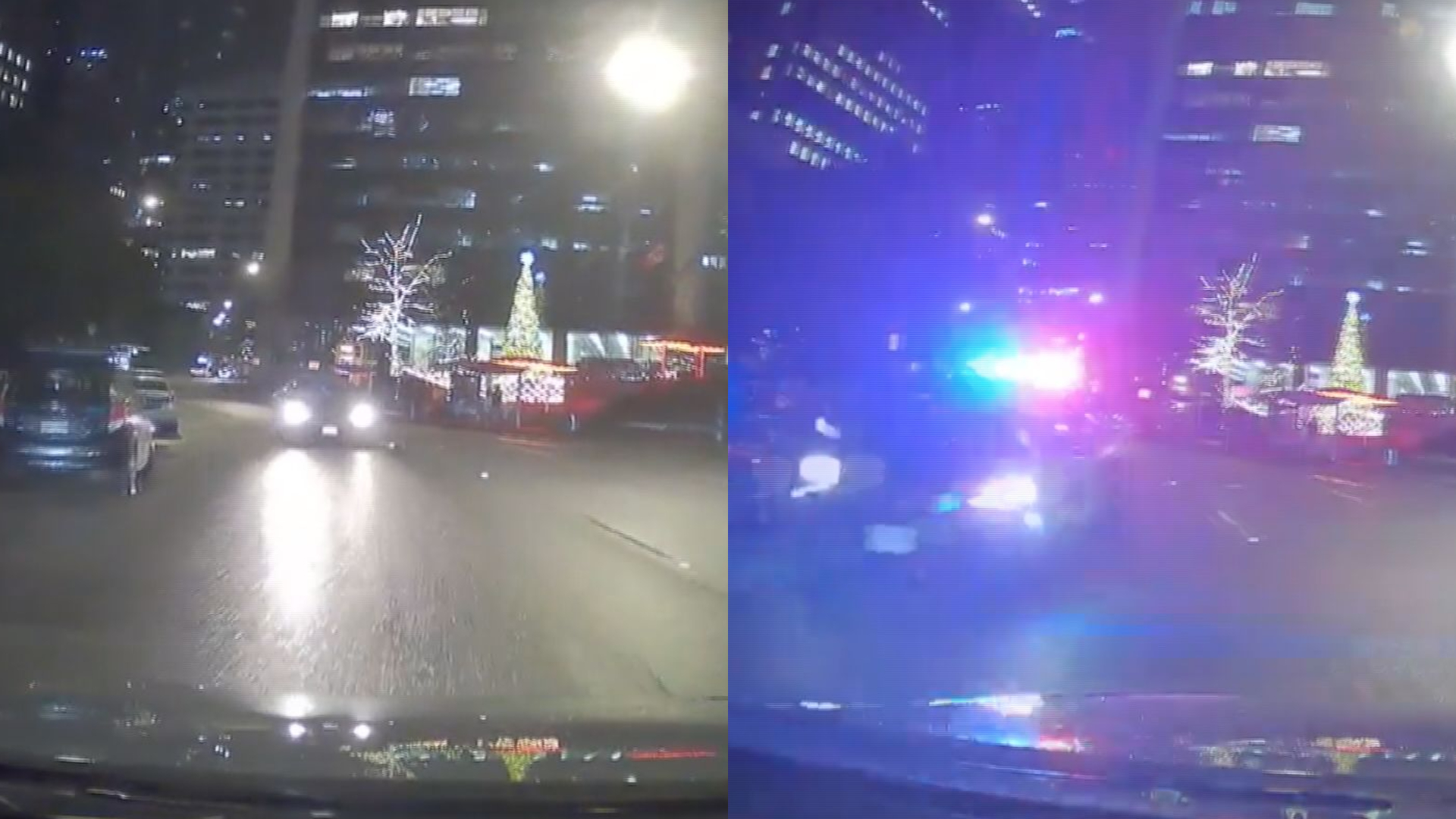 VPD cruiser going wrong way almost hits car | CityNews Vancouver