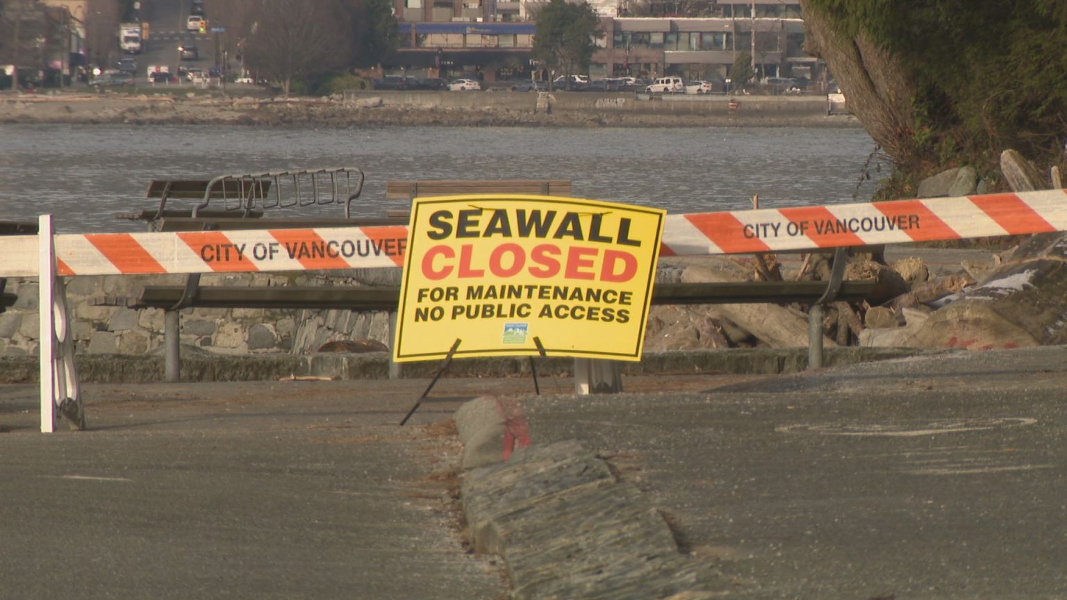 Section of Stanley Park seawall to close for annual maintenance