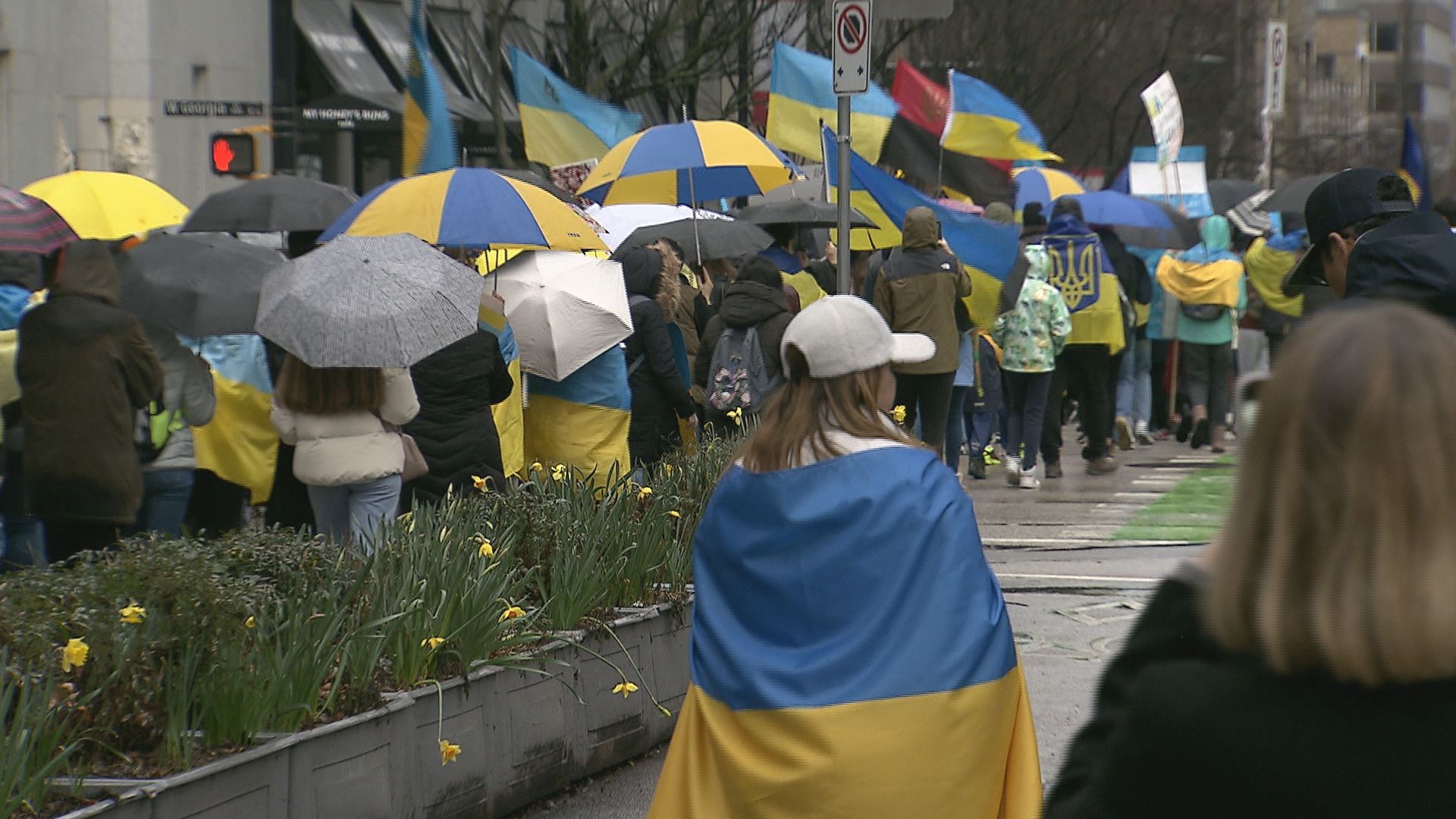 Vancouver joins 'Stand with Ukraine' rally
