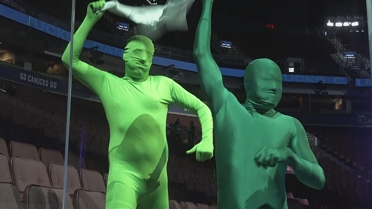 Green Men make triumphant return to Rogers Arena