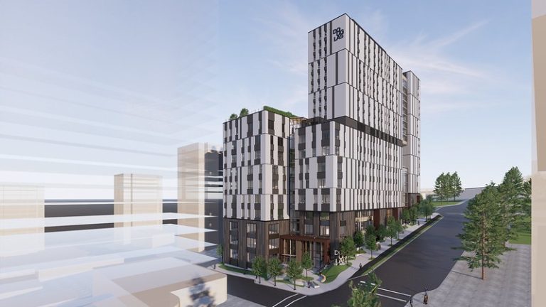 Douglas College student housing construction begins