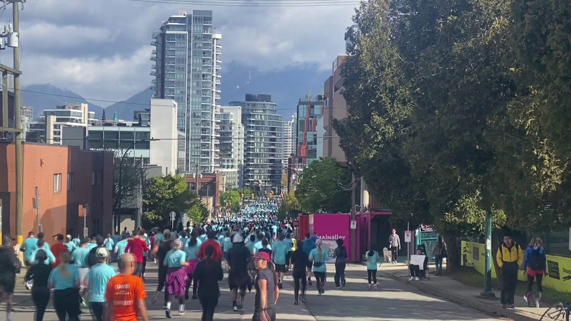 Vancouver streets affected by 2025 Sun Run Sunday