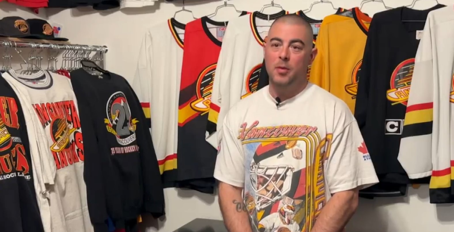 Mega Canucks vintage collector hopes to bring back classic logo