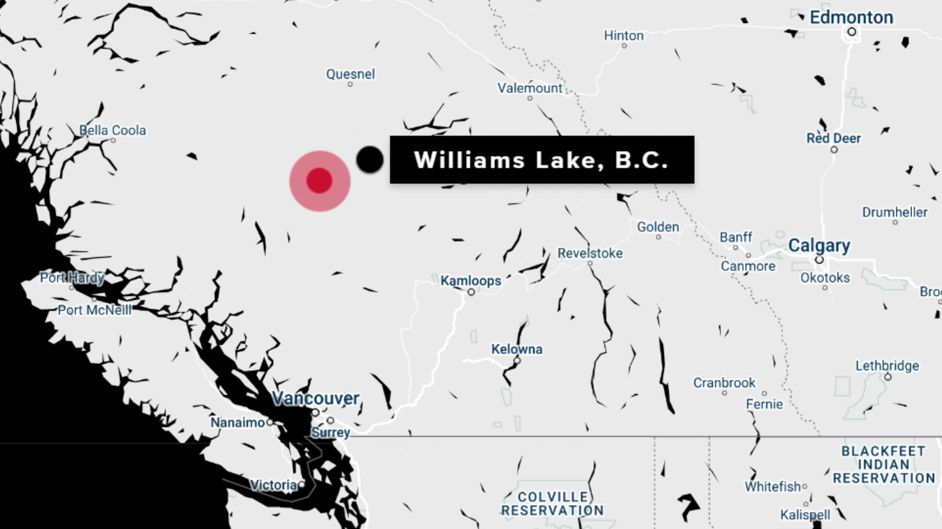 Crews battle out-of-control wildfire near Williams Lake