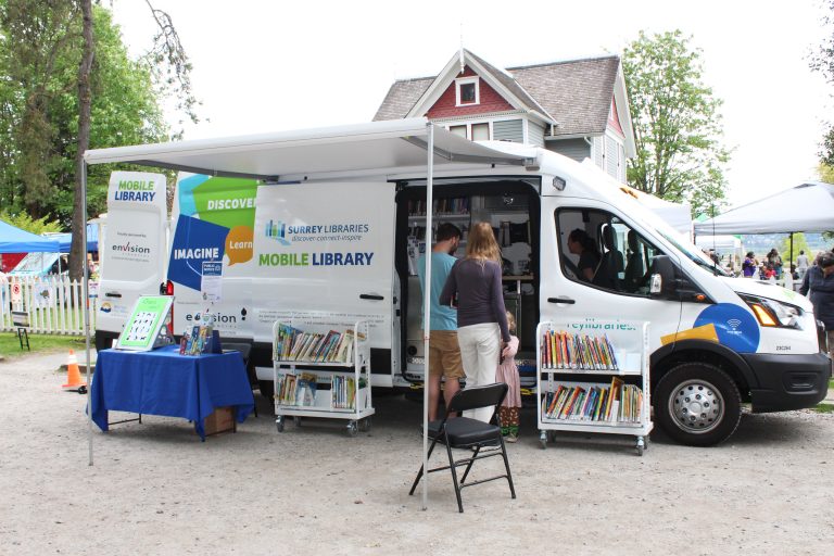 Mobile library launches in Surrey