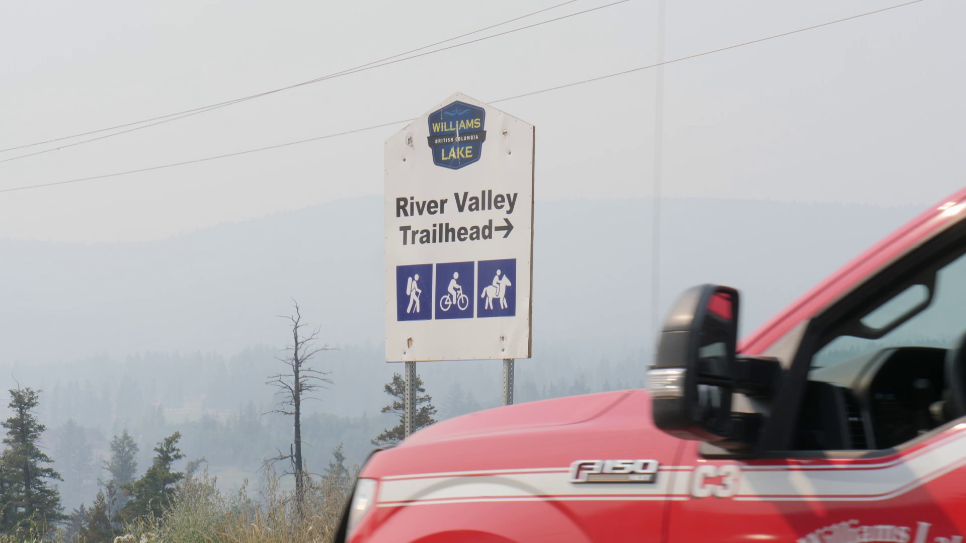 Williams Lake wildfire now 'being held,' BCWS says