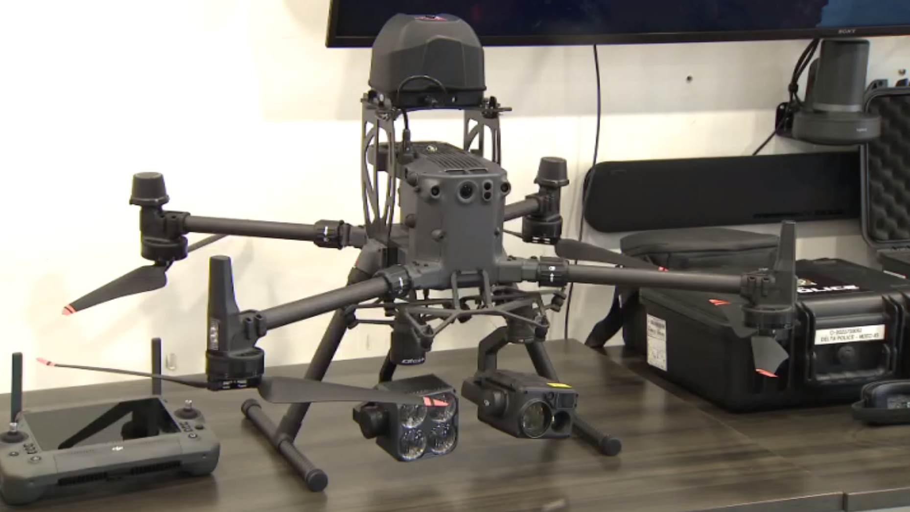 Delta Police Department begins drone response pilot program