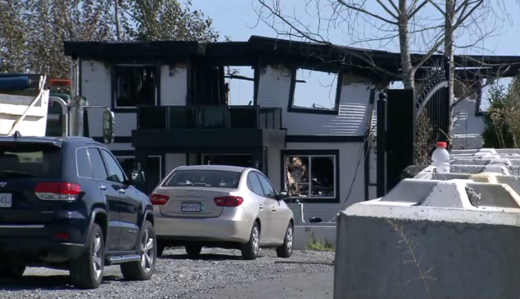 Blaze fully engulfs Cloverdale home Friday, says Surrey Fire