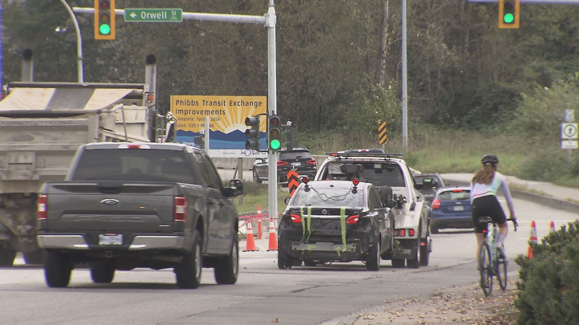 North Vancouver lane realignment on pause following public outcry