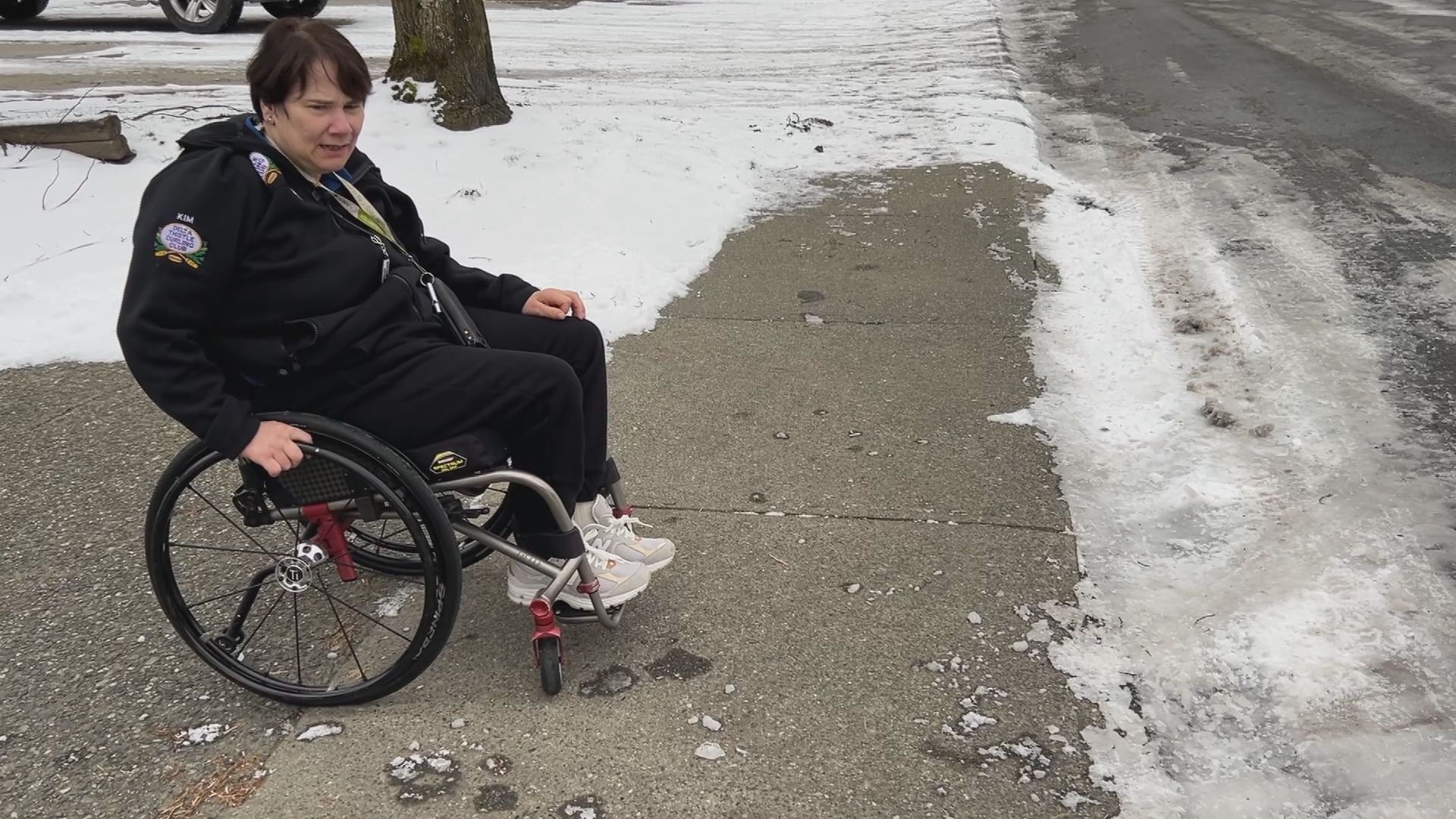 Icy Metro Vancouver sidewalks make problems for residents with mobility ...