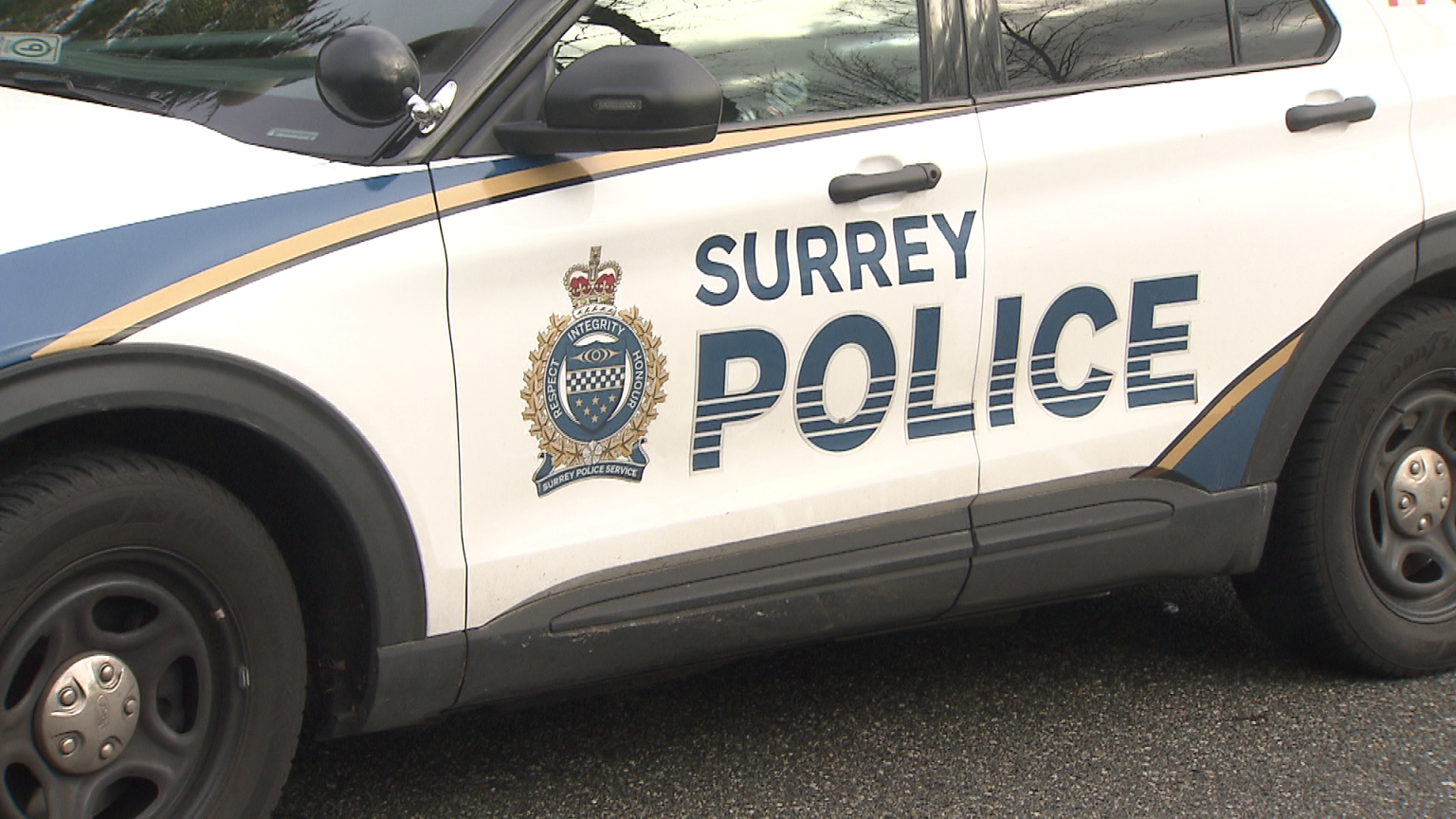 Surrey police arrest 2 after off-duty officer spots stolen vehicle
