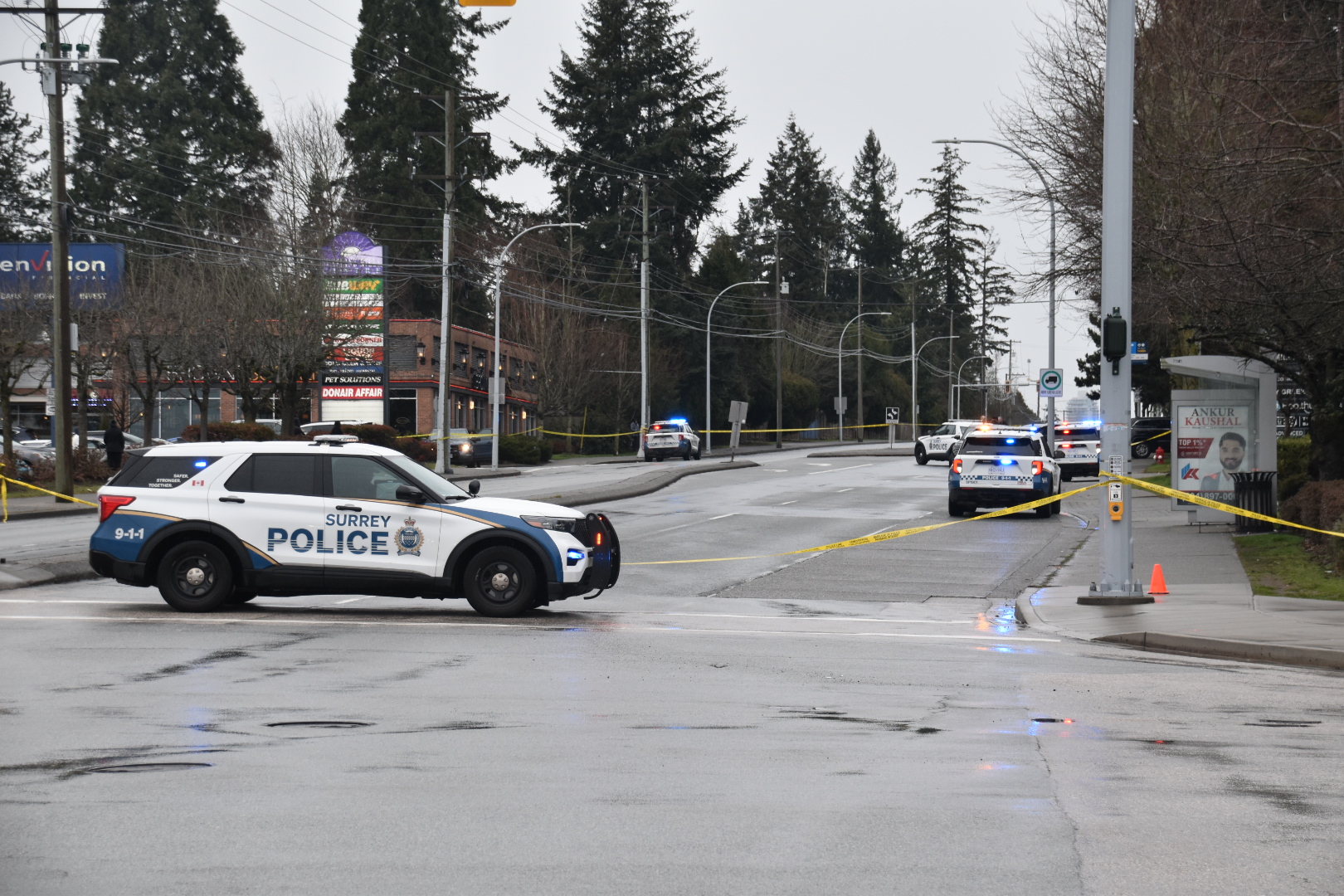 South Surrey shooting leaves 1 critical, suspects arrested