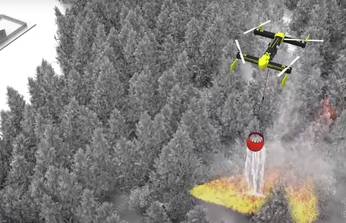 B.C. companies developing wildfire-fighting drones