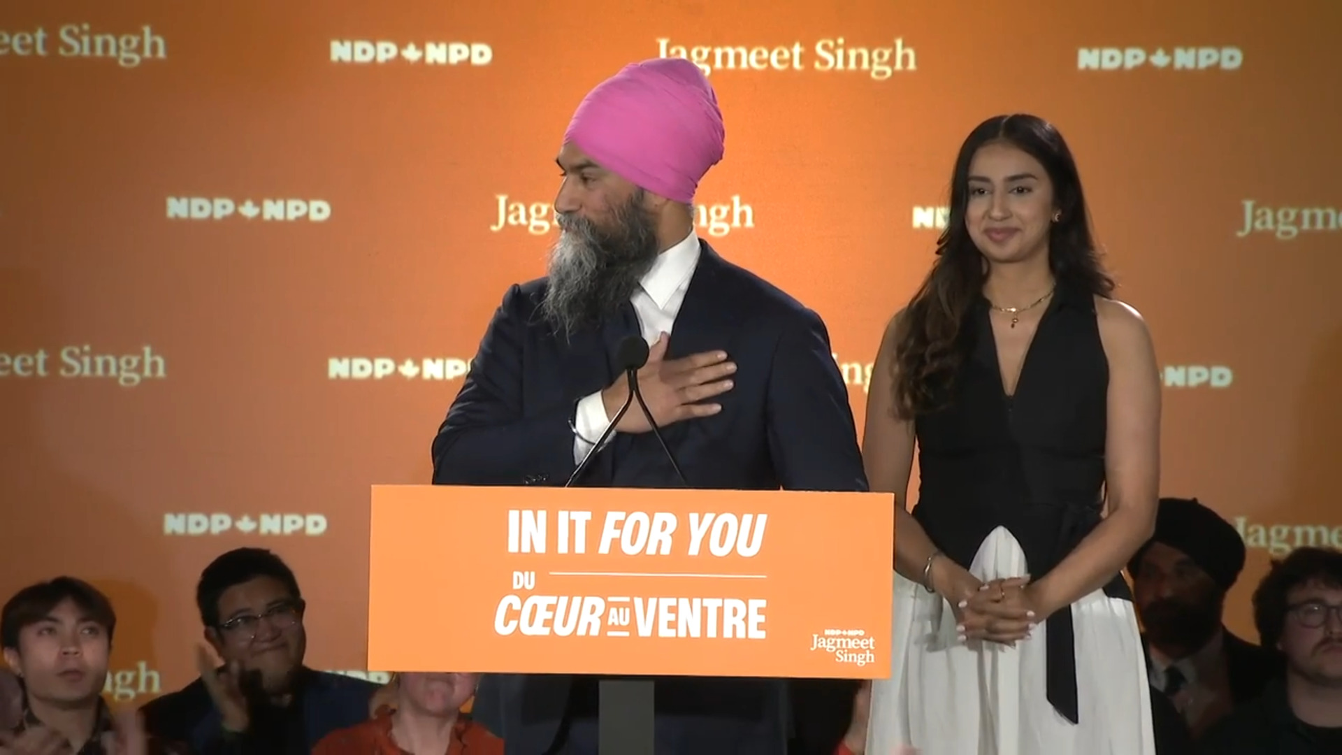 Jagmeet Singh concedes B.C. riding, steps down as NDP leader