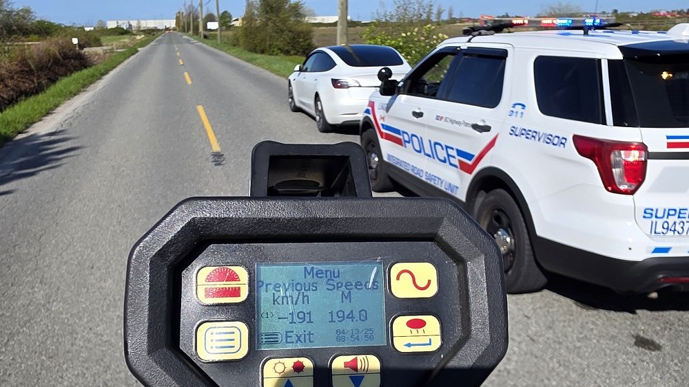 BC Highway Patrol: Ontario driver caught speeding near Delta