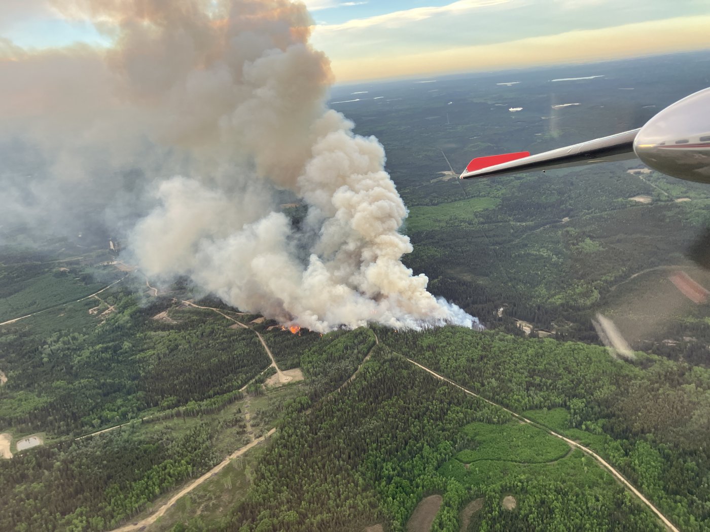 Two major wildfires in northeast B.C. are downgraded, leaving just one ...