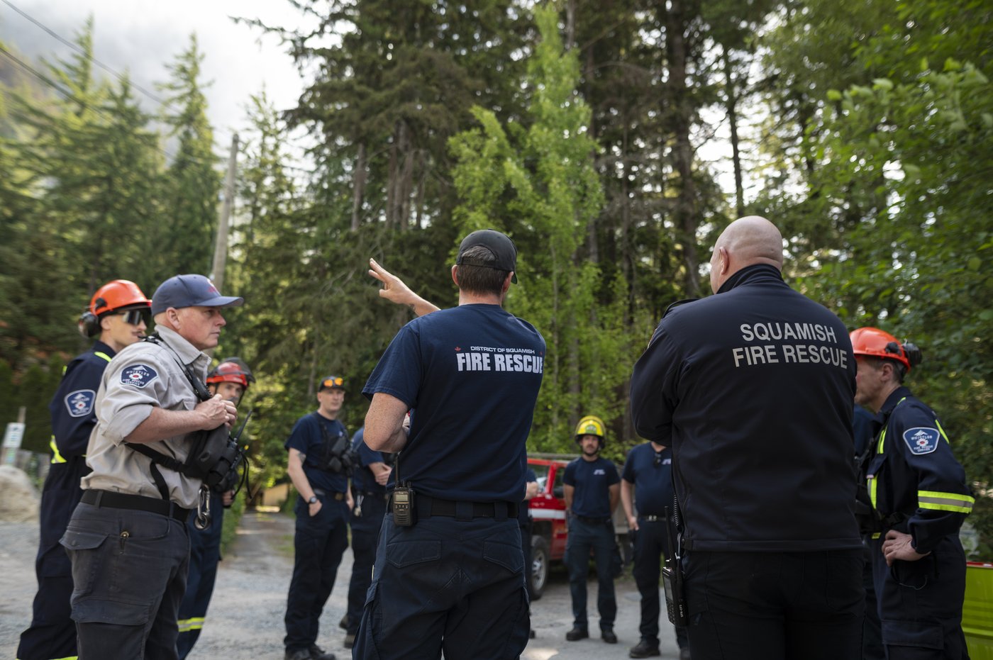 Cooler weather helping Squamish wildfire fight