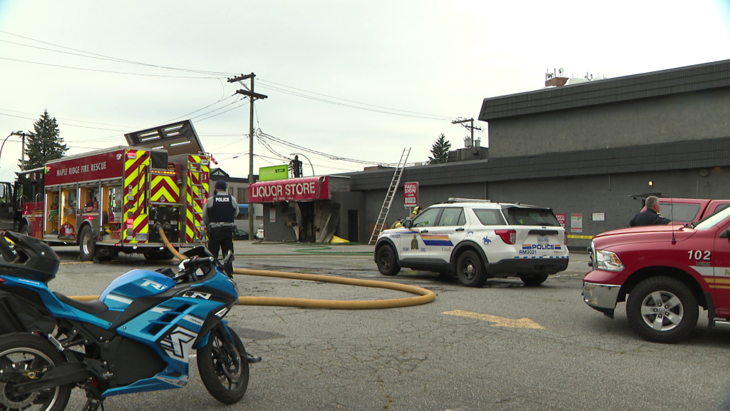 Maple Ridge fire crews respond to blaze at motel