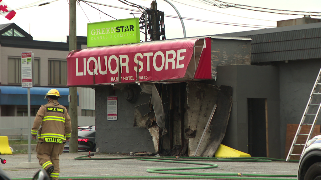 Maple Ridge fire crews respond to blaze at motel