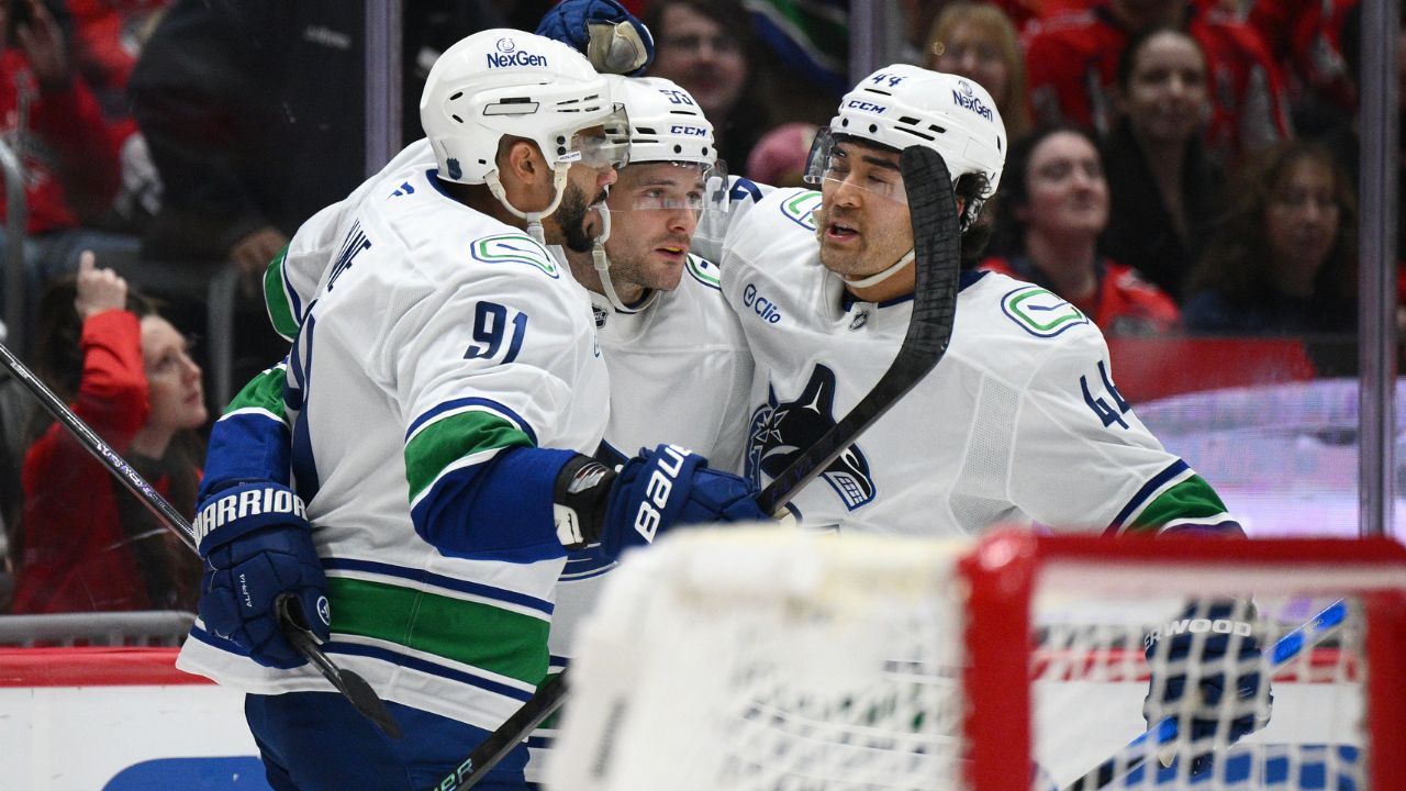 Canucks 'stick together' for emotional win over Capitals after loss of ...