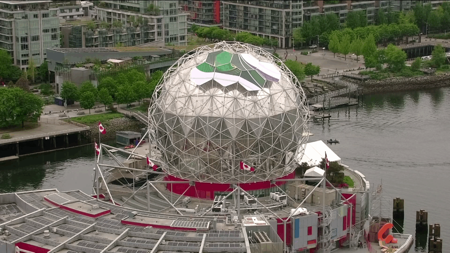 Vancouver's Science World being turned into a giant soccer ball for FIFA