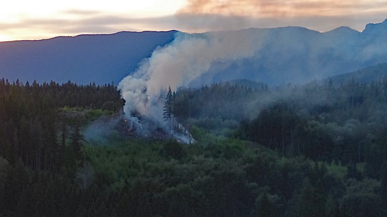 Maple Ridge wildfire under control following late-night efforts