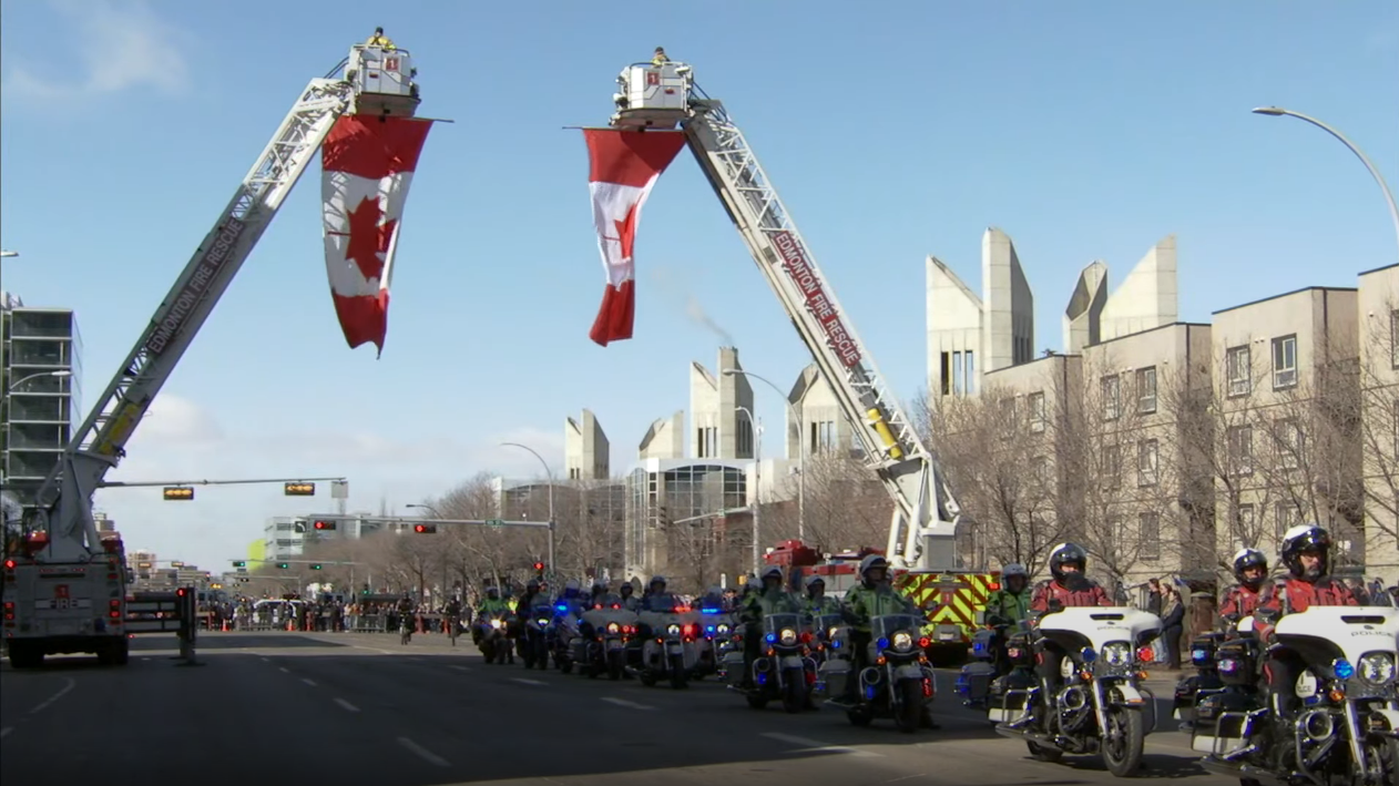 IN PHOTOS: Funeral for Edmonton police officers Travis Jordan and Brett ...